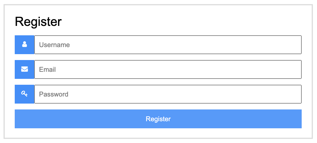 How Can I Create A Form With Icons W3Schools